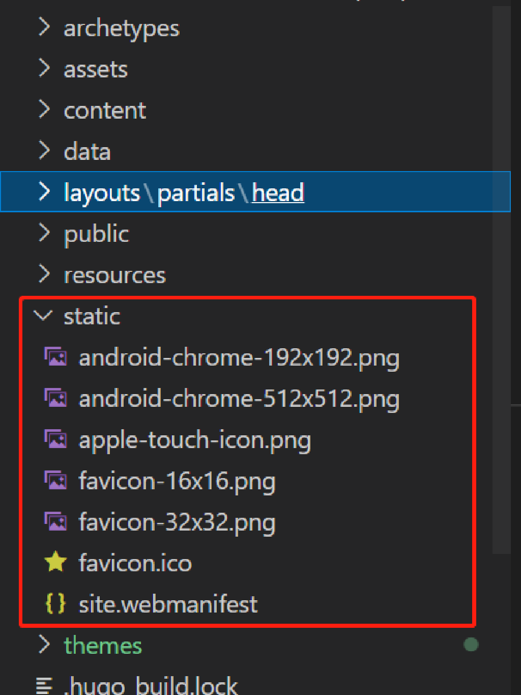 添加Favicon到Hugo的网站中