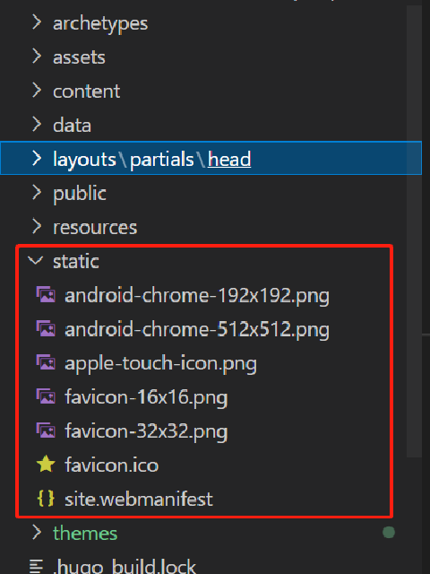 添加Favicon到Hugo的网站中